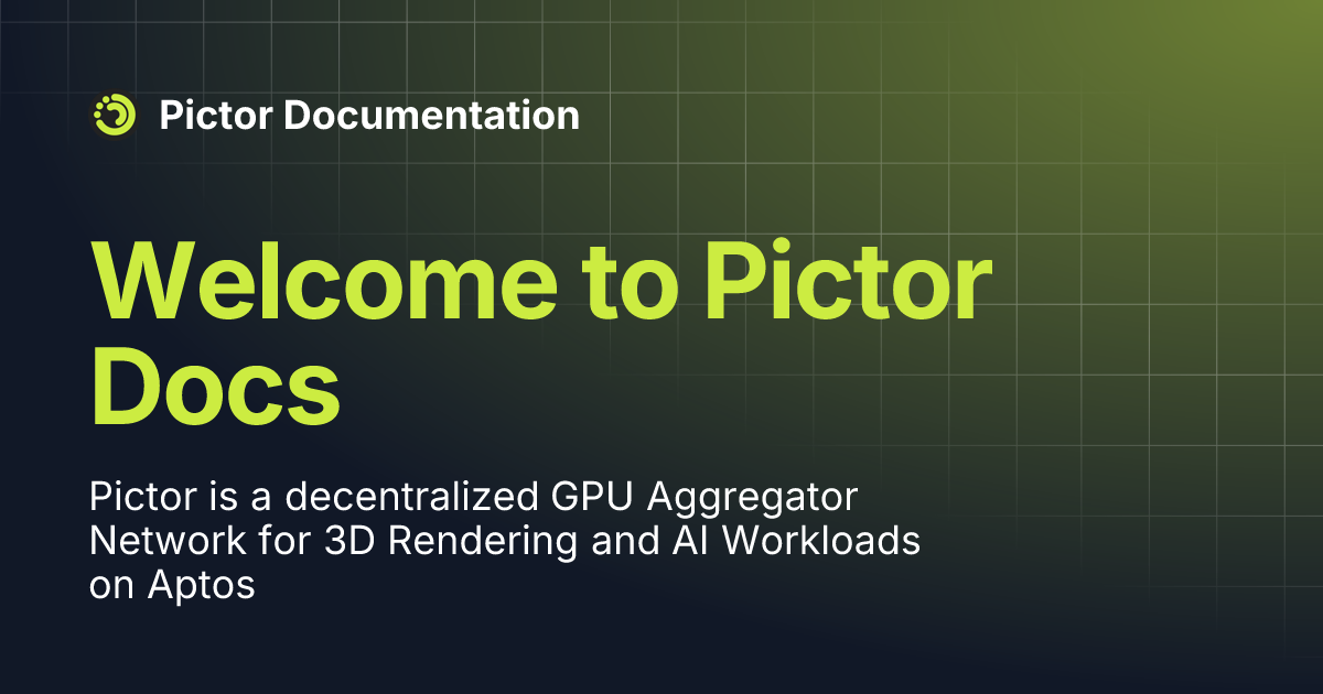 Welcome to Pictor Docs | Pictor Documentation
